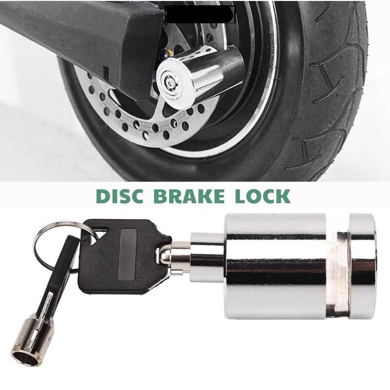 Motorcycle Disc Brake Lock Padlock Heavy Duty Anti-Theft Security Wheel ...