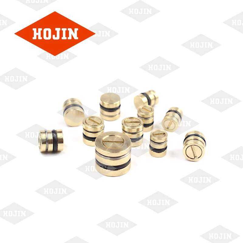 Fluorine sealing ring stop mold column copper water plug JWP type ...