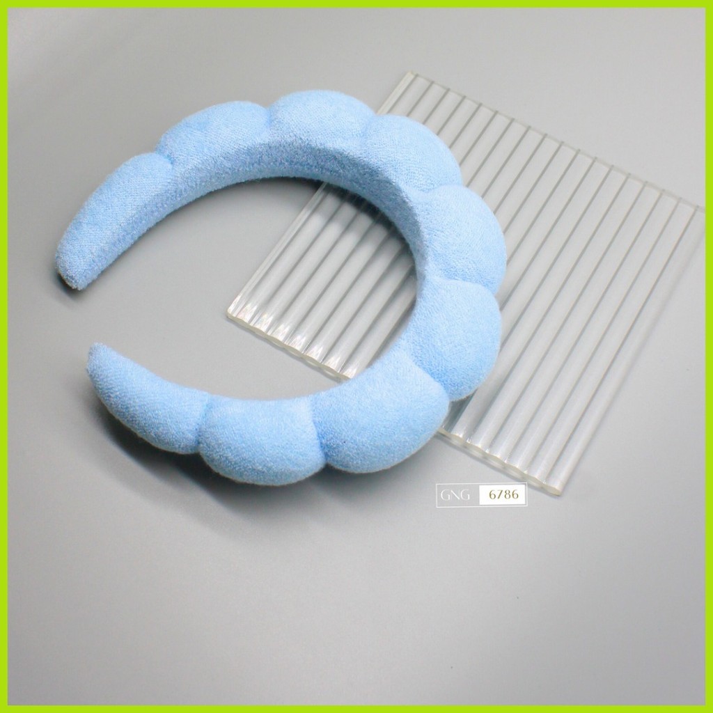 GnG 】Collection Cute Color Bubble Sponge Hemp Twisted Headband European ...