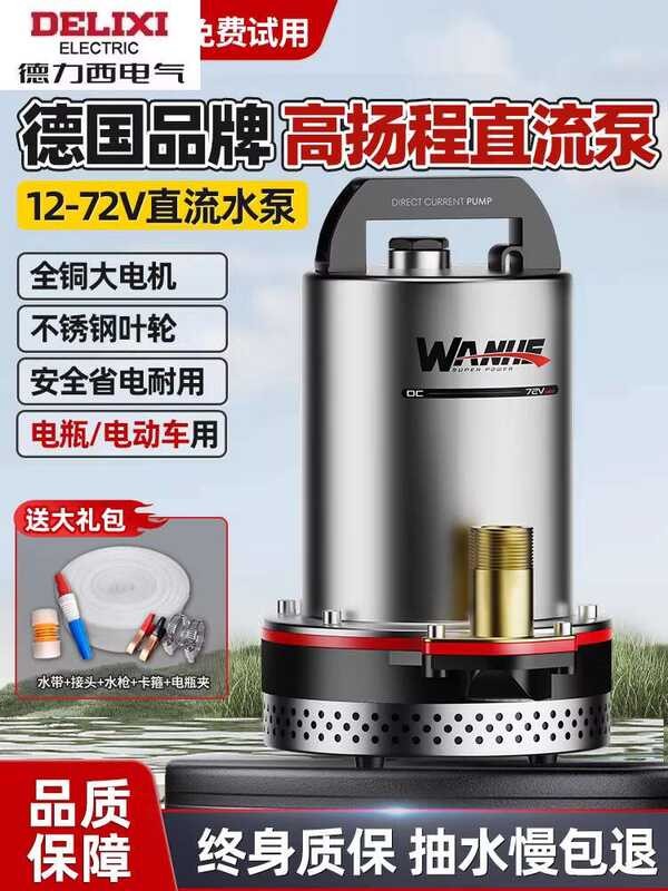 Delixi Official Website DC Submersible 12V 48V 72V Battery Electric ...