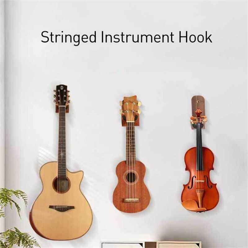¤ Stringed Instrument Hanger Household Hanging Storage Rack Wall ...