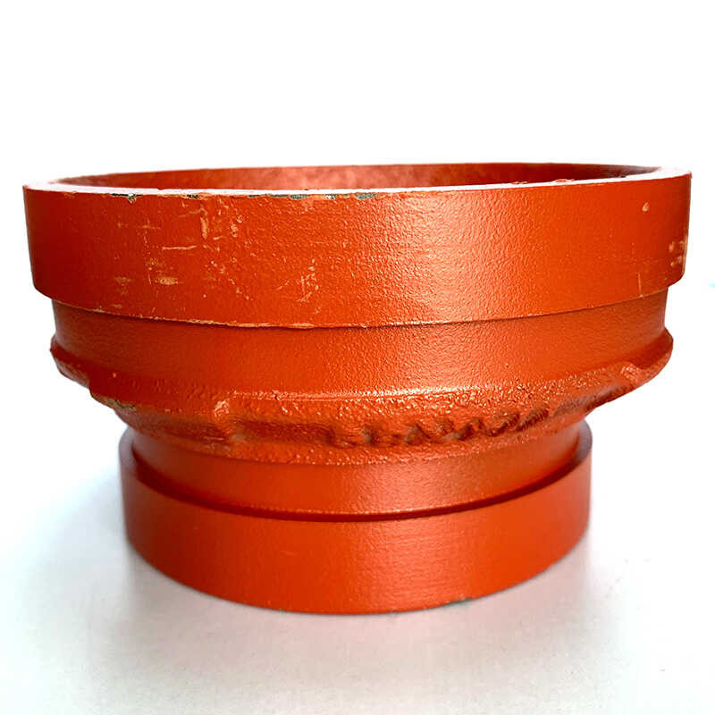 Grooved Grooved Reducer Reducing Clamp Reducing Pipe Straight Through ...