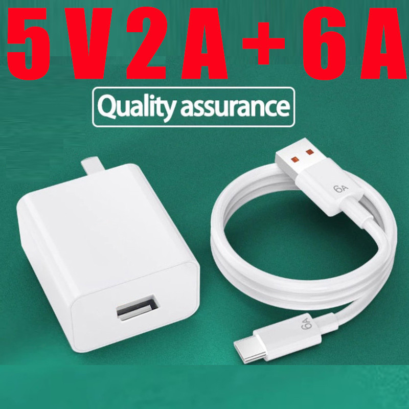 PBZZ FOR SAMSUNG note 8 Charging Adapter 5v 2a TYPE-C WITH 6a Cable Data Line High Quality TYPEC ...