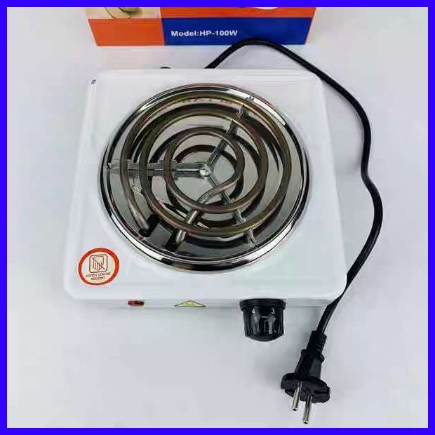 Portable Electric Stove Single Burner 1000W Hot Plate JX1010B (White) | Shopee Philippines