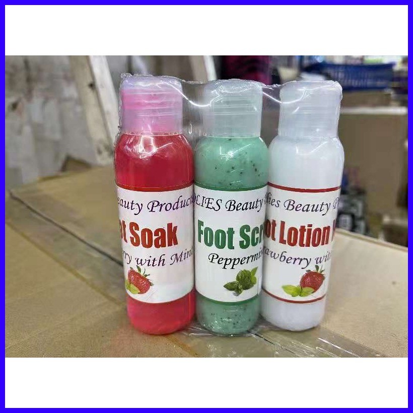 3 in 1 Foot Care Essential - Foot Soak, Foot Scrub, Foot Lotion ...