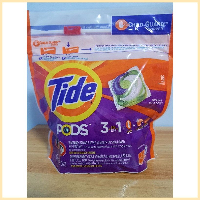 ¤ ☸ Tide PODS 3in1 Laundry Detergent (16 Capsules) | Shopee Philippines