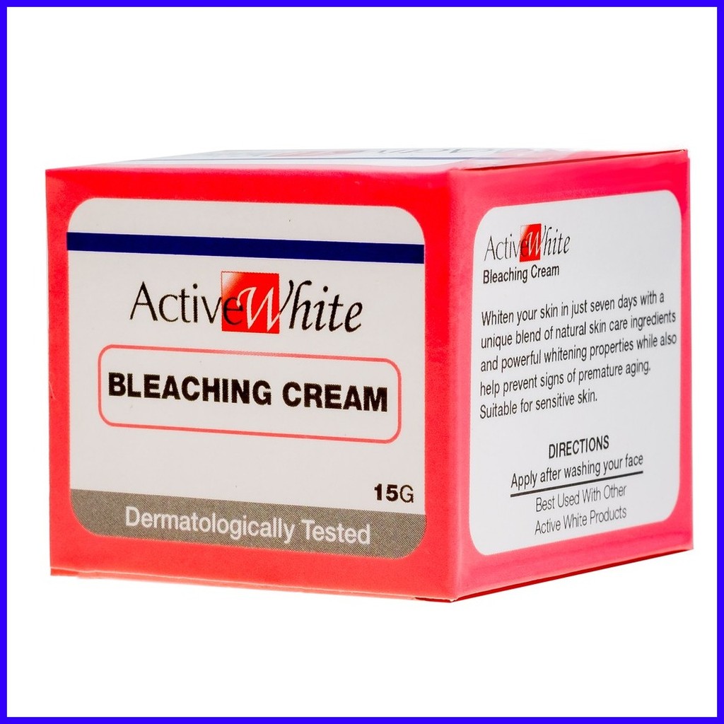 Active White Bleaching Cream, 15g | Shopee Philippines