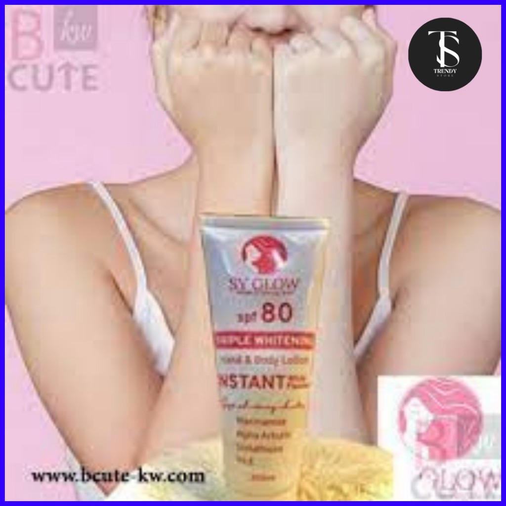Sy Glow Triple Whitening Instant White spf 80 (200ml) | Shopee Philippines