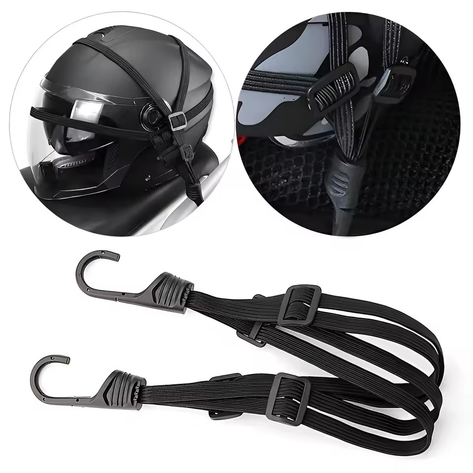 Motorcycle Rope Strength Retractable Helmet Elastic Strap for ...