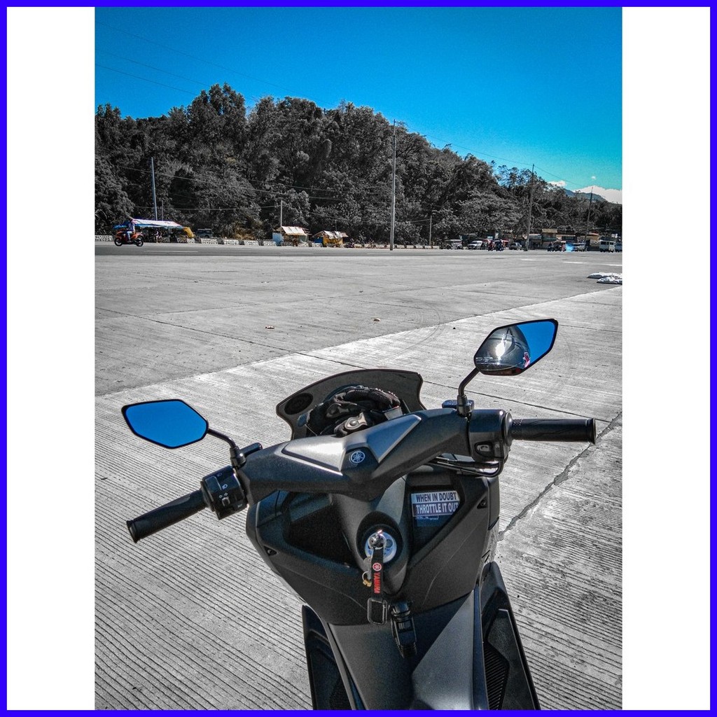 HONDA XRM 125 | Motorcycle Side Mirror Short Stem | COD | Shopee ...