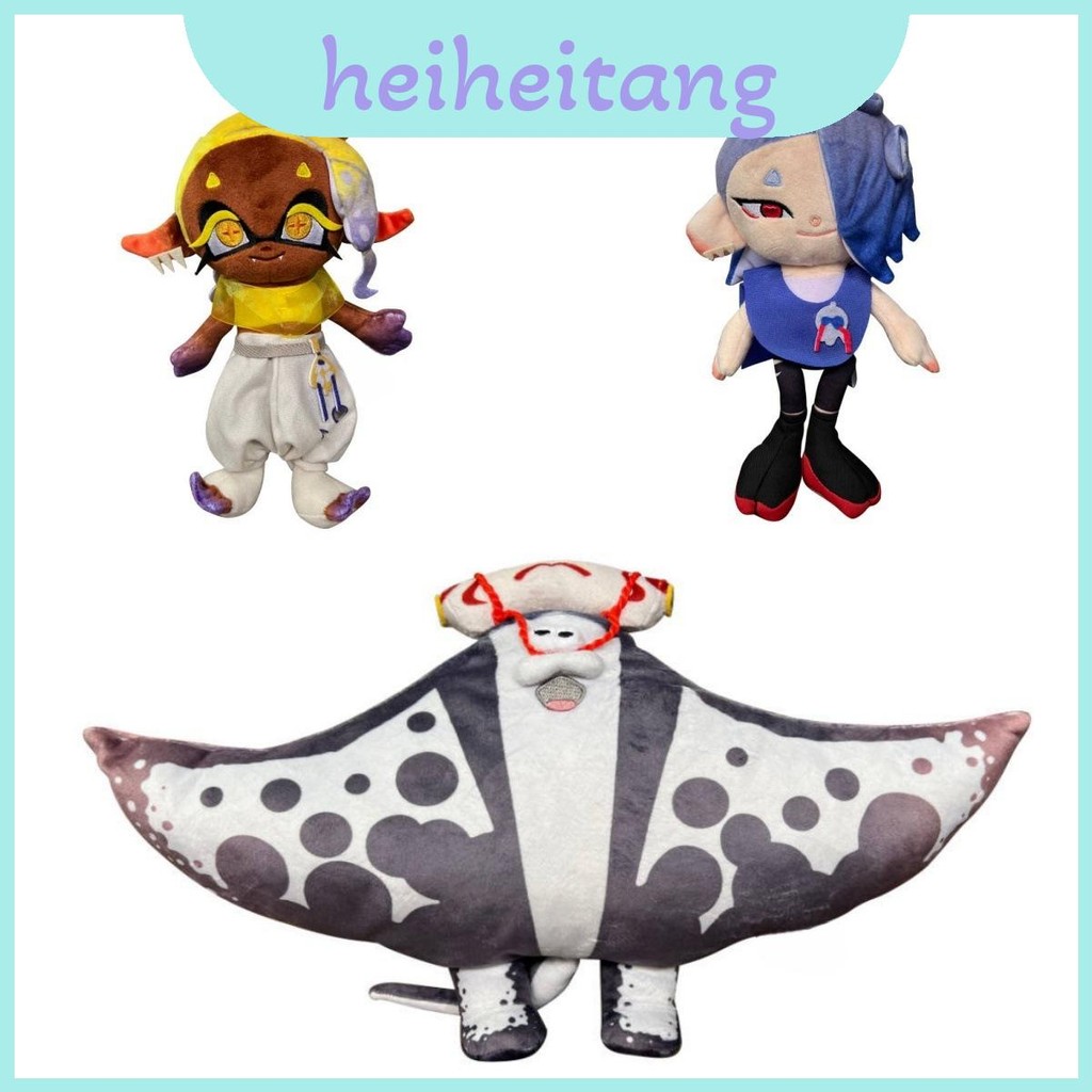 Splatoon Soft 3 Plush Dolls Huggable And Adorable Characters In Bright ...