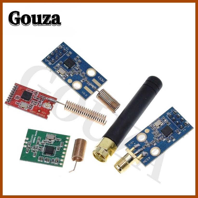 GOUZA CC1101 10mW Wireless Module 433MHZ 868MHZ 300-1000M Long Distance ...