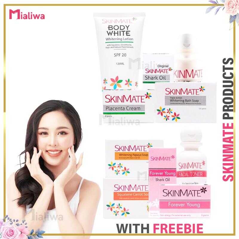 Toner Facial Skinmate Shark Placenta Cream, Forever Young Oil ...