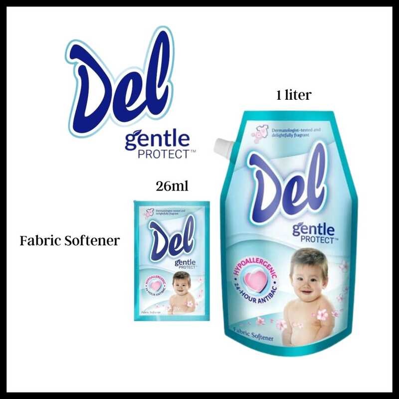 DEL GENTLE PROTECT HYPO ALLERGENIC 24-Hour ANTIBAC LIQUID DETERGENT ...