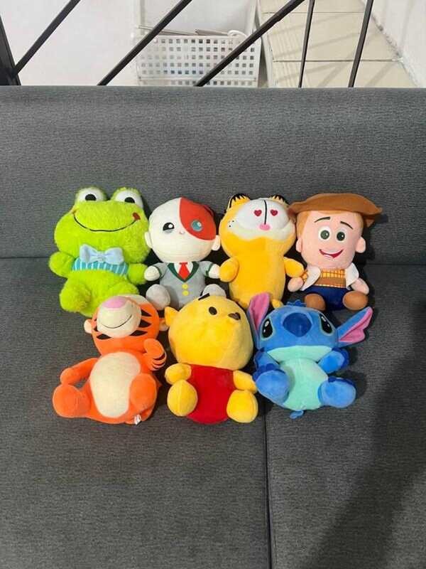 Cartoon Characters Plushie Checkout (Live Only) | Shopee Philippines