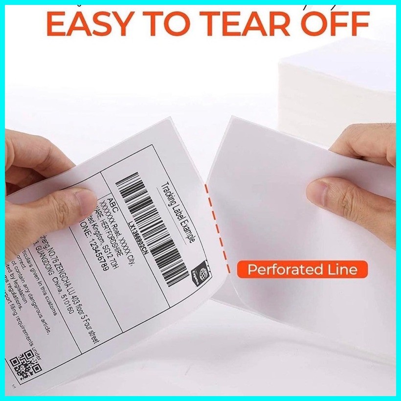 ☢ a A6 350pcs Waybill Sticker Thermal Paper A6 100mm x 150mm 350pcs ...