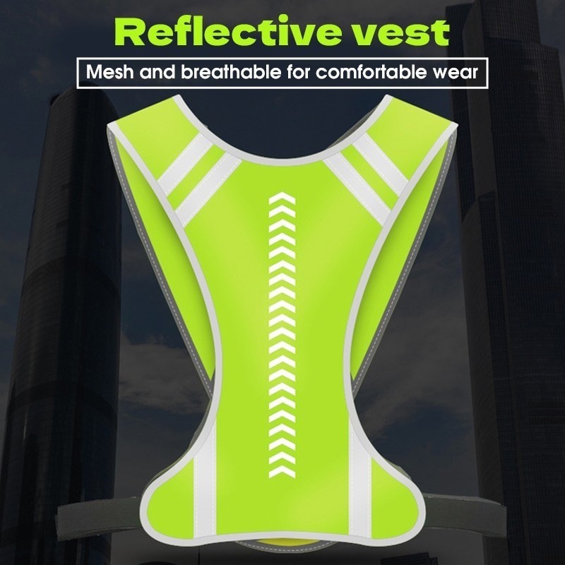 【Buy 1 Take 1】Reflectorized Vest For Motorcycle Reflective Vest Running ...
