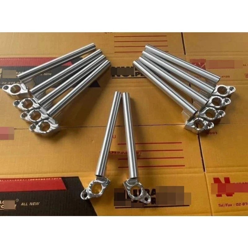 Alloy NUI Alloy Naked Handle Bar for Street Bike for Raider 150 Carb ...