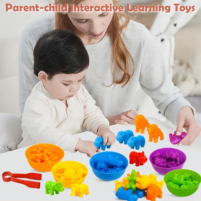 Anak Classification Toy Set with FREE Sorting Bowl and Tweezers ...