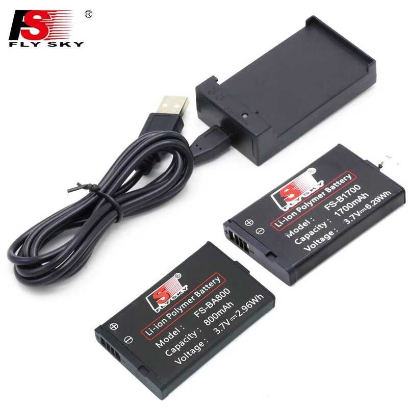 2B Battery 2 Charger Flysky Fs-Bc101 Lipo USB For Fs-Ba1700/Fs-Ba800 ...