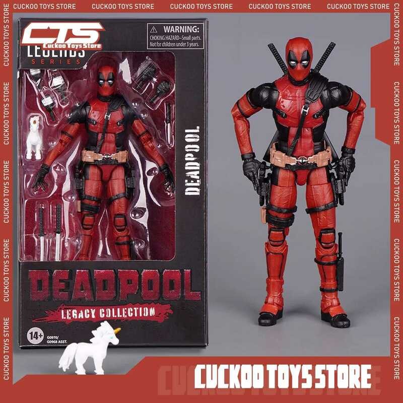 75 83 50 10 A0 F7 6 Inch Deadpool Action Legend Series Figurine Wade ...