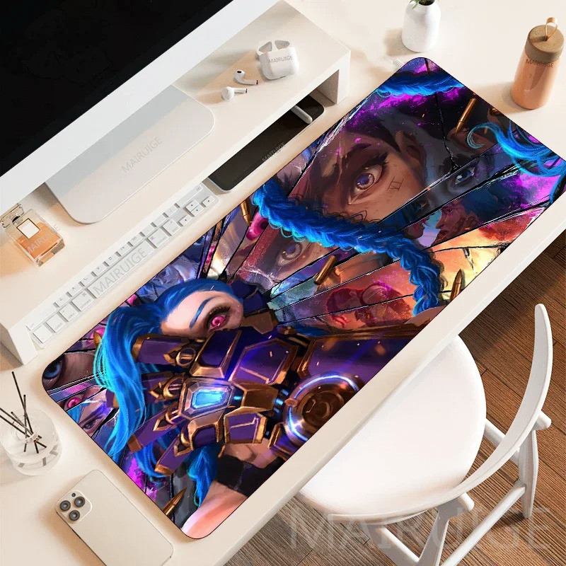 Hot Anime Arcane Jinx Mousepads PC Keyboard Mouse Pad VI 400X900mm ...