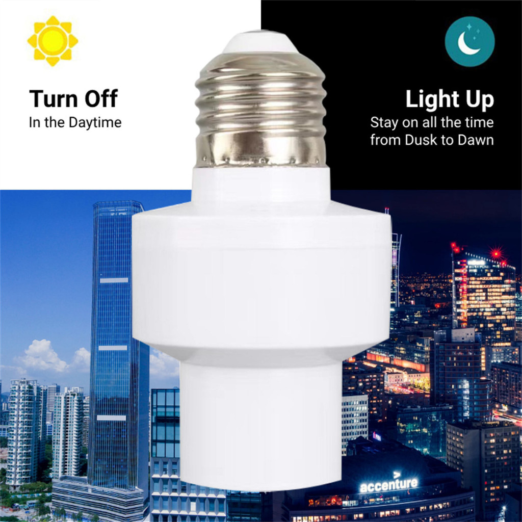 E27 Human Sensing Lamp Holder Automatic Switch Lamp Holder With Radar ...