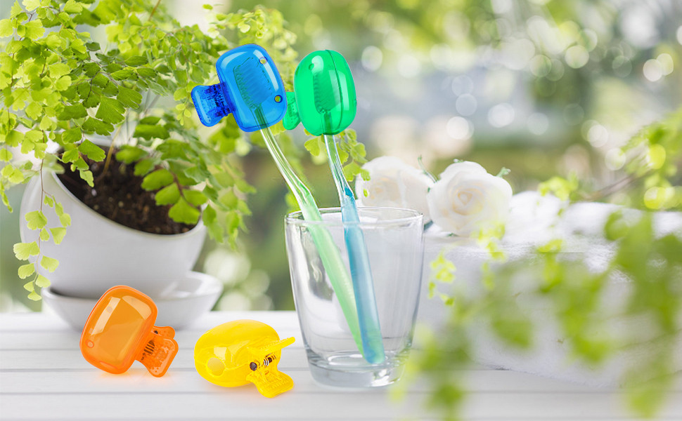 Portable Travel Toothbrush Head Protective Cover / Plastic Toothbrushes ...