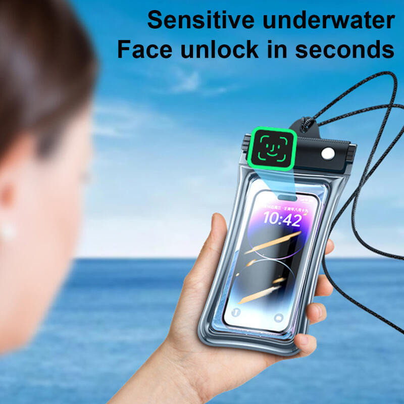 Mobile Phone Waterproof Bag Swimming Sealed Protective Cover Diving ...