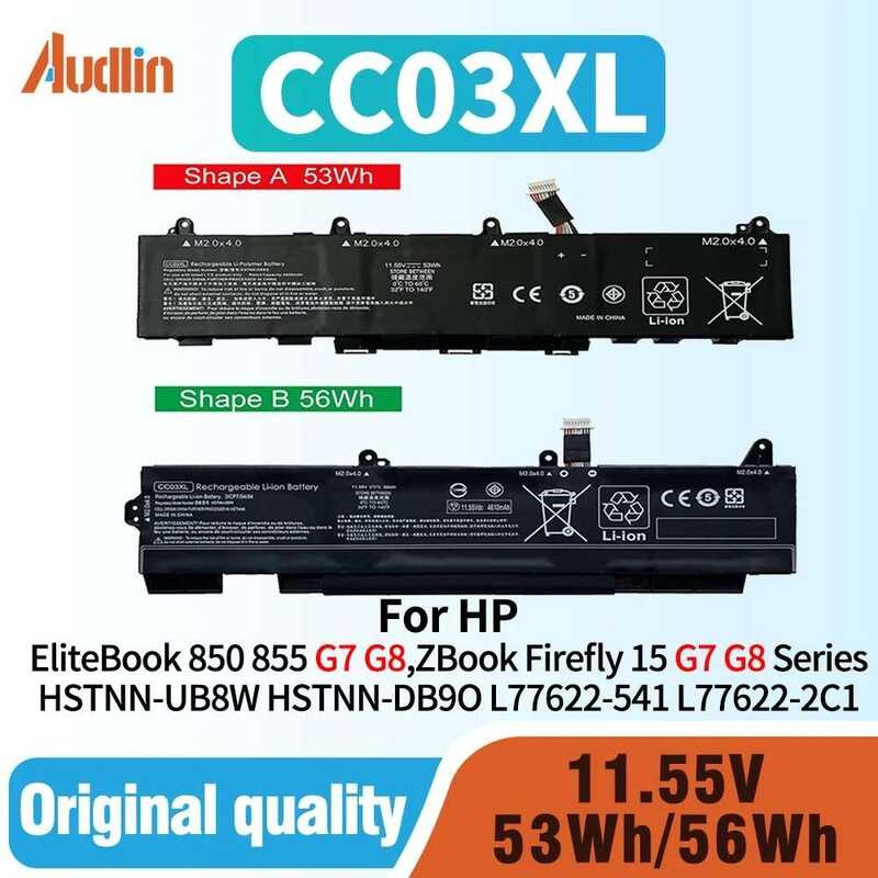 03xl 2 L77991-005 Laptop 1 Battery Fo HP Elitebook 850 855 G7 G8 Zbook ...