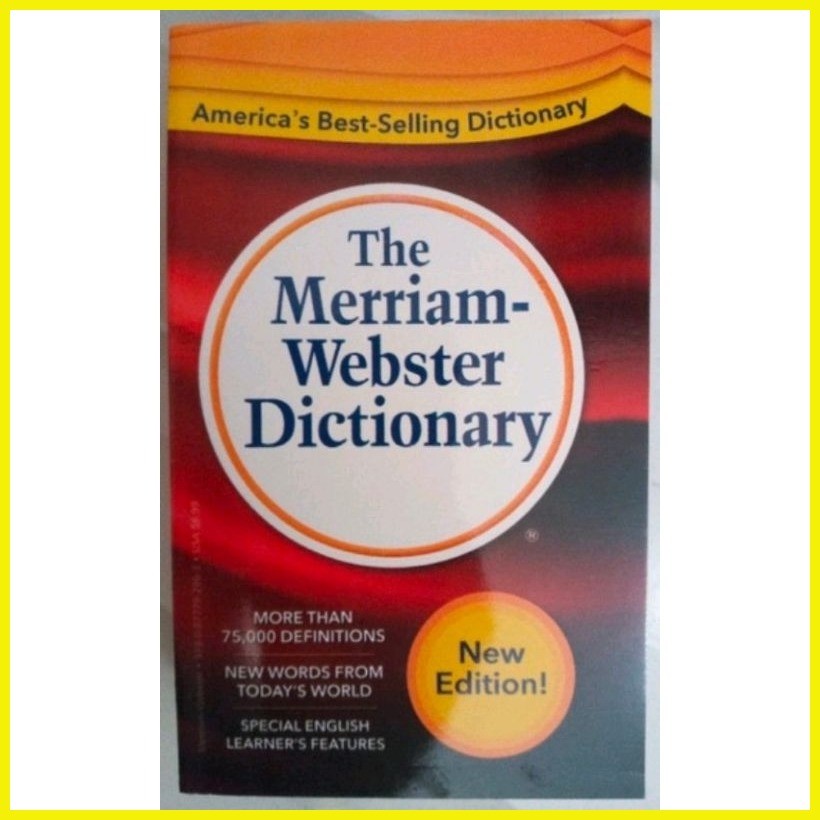 Ҋ ⚚ THE MERRIAM WEBSTER DICTIONARY New Edition | Shopee Philippines
