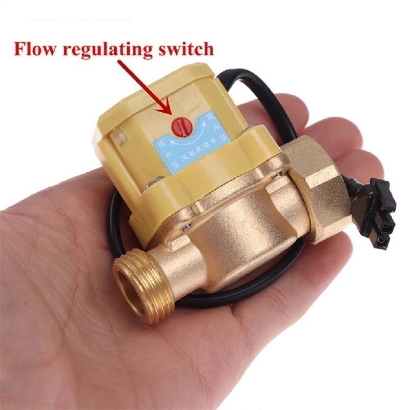 220V Pipe Pump Automatic Booster Pump Water Flow Switch 1/2 To 3/4 ...