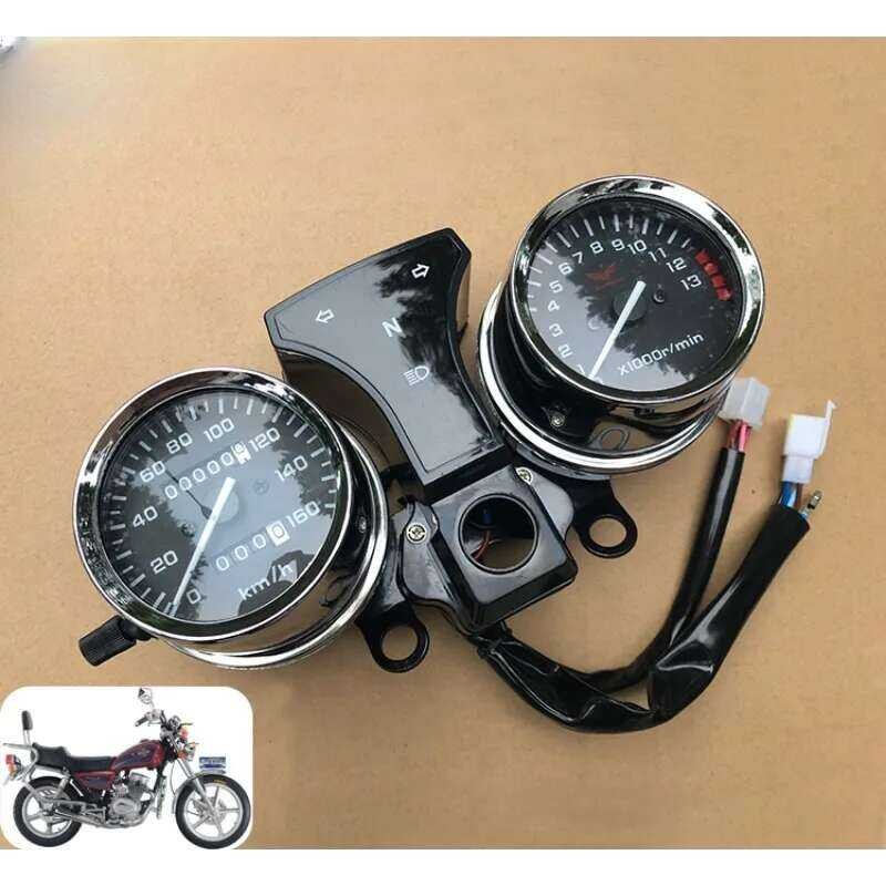 Motorcycle Instruent Tachometer Speedometer for Honda Jialing CM125 ...