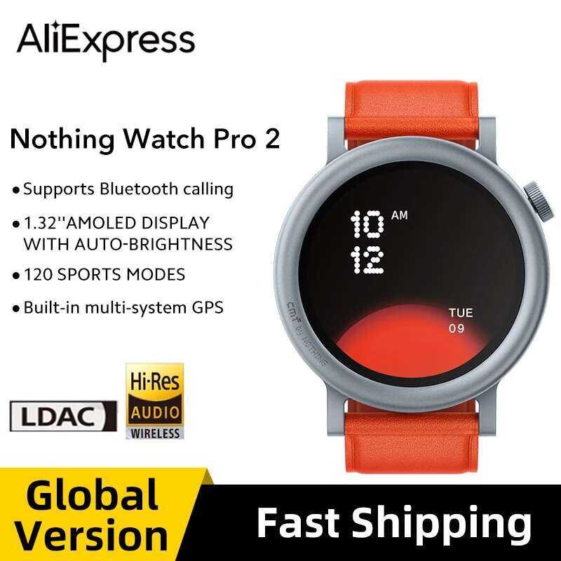 D1 Global Version Nothing CMF Smart Watch Pro 2 Bluetooth Calls With AI ...