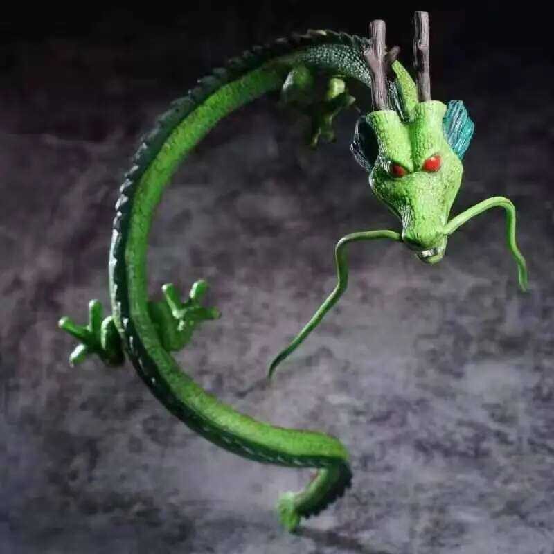 Anime 50Cm Dragon Ball Z Flexible Bending Shenron Figure Model PVC ...