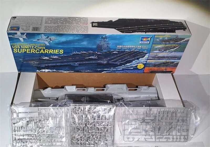 Trumpeter 05201 1/500 USS Nimitz-Class Cvn-68 Aircraft Carries Ship ...