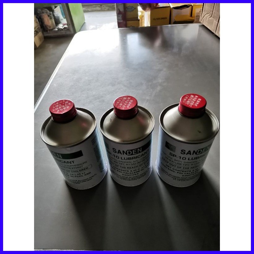 Sanden Oil SP-10 Lubricant | Compressor Oil for R134a 250ml | Shopee ...