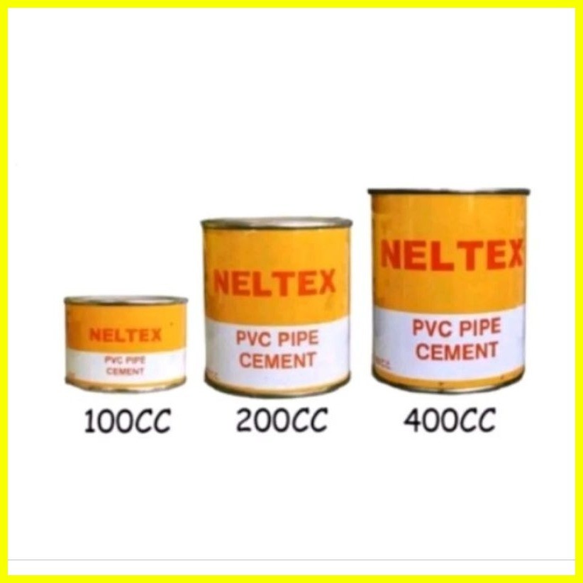 NELTEX PVC PIPE CEMENT SOLVENT 100CC, 200CC, 400CC PANDIKIT SA PVC PIPE ...