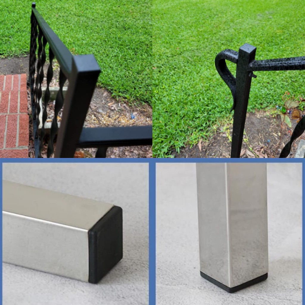 Tubular End Cap Plastic Plug Square Rectangular Chair Table and ...