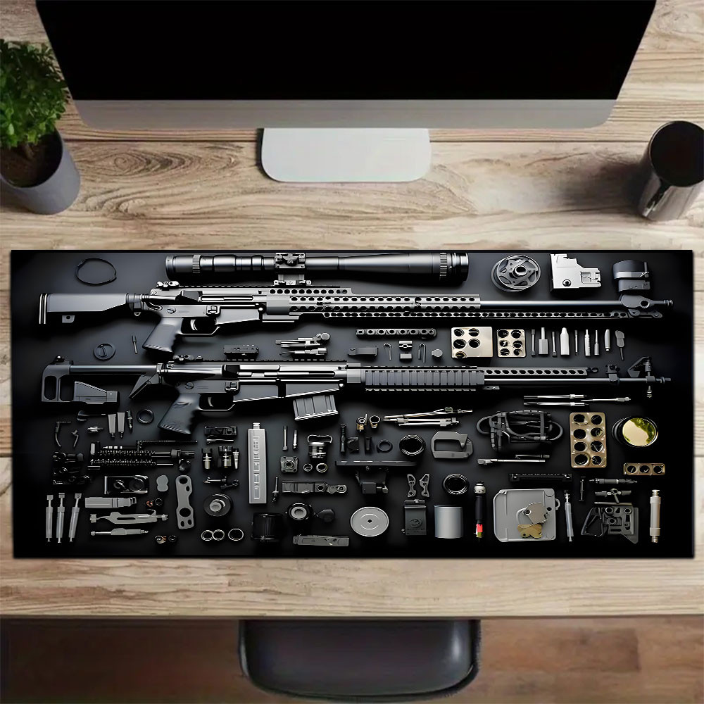 1pc Gunpicture Large Mouse Pad computer mat Desk Mat keyboard mat ...