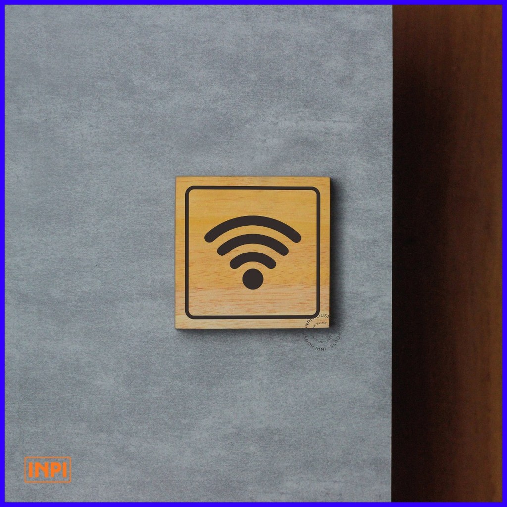 Sign wifi - free wifi sign system - free wifi Zone Marking Board - wall ...