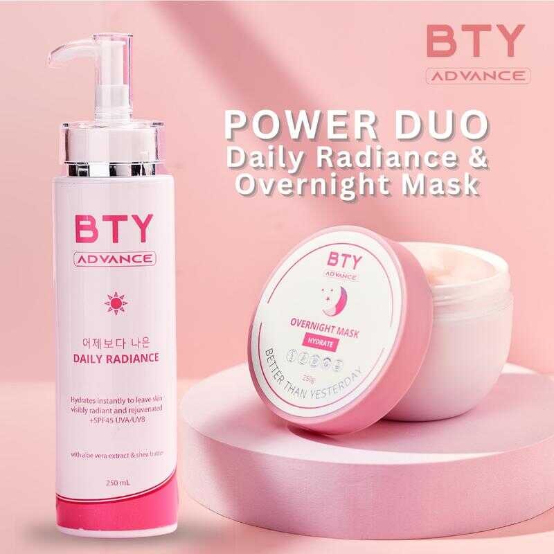 BTY Advance The Power Duo Daily Radiance And Overnight Mask Promo All ...