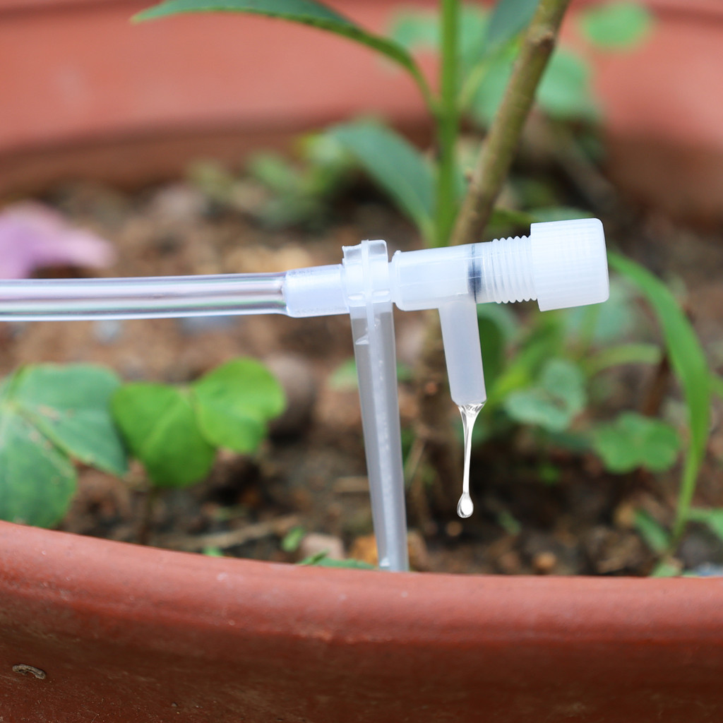 Adjustable Garden Potted Drip Irrigation Device - Creative DIY Drip ...