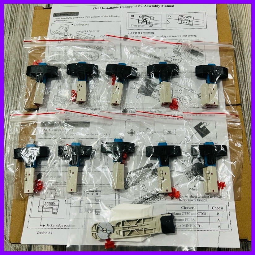 ∱ ∩ SC CONNECTOR BUTTERFLY FIBERHOME (BRANDNEW) | Shopee Philippines