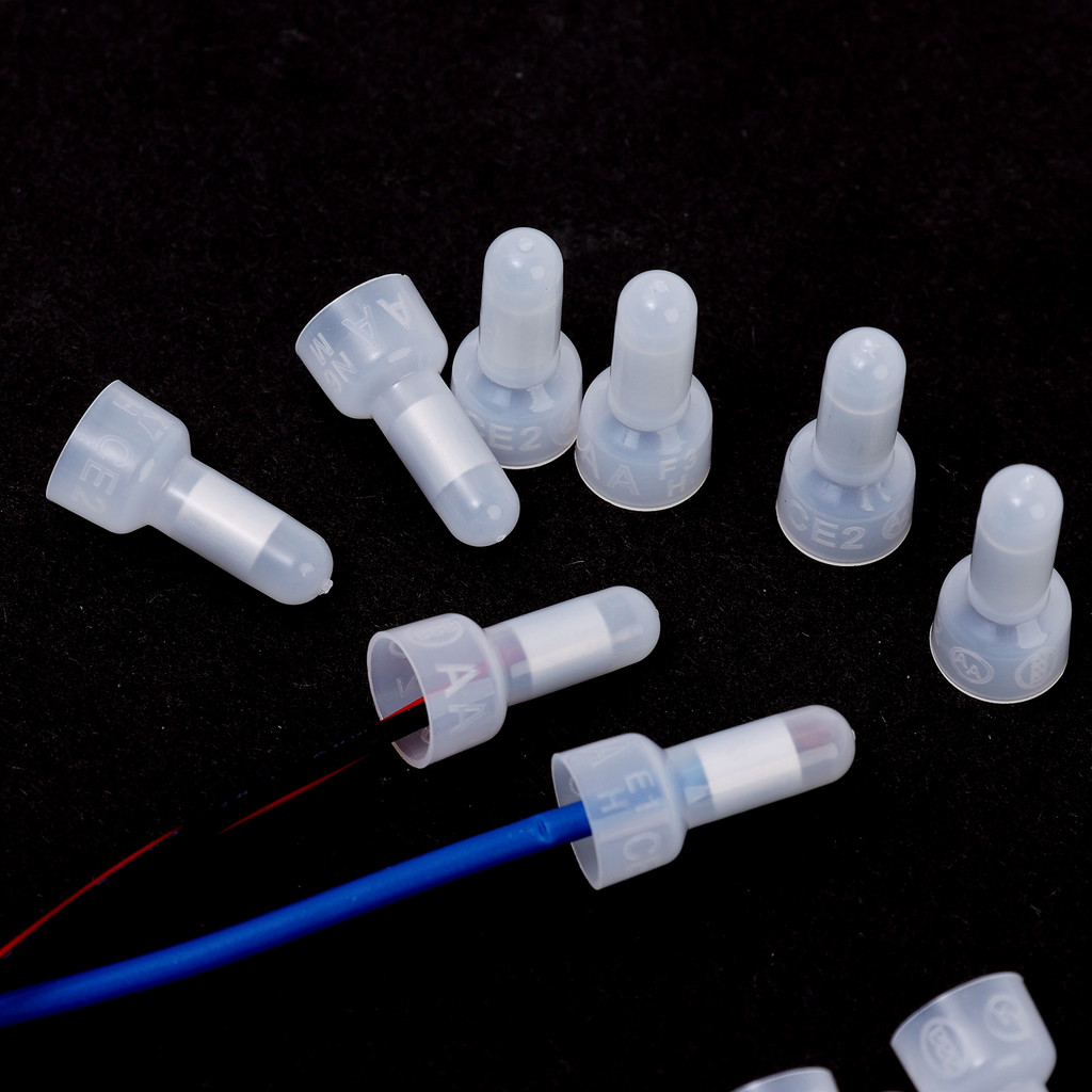 100Pcs Safe Crimping Cap Quick Connect Terminal - Efficient Wire ...