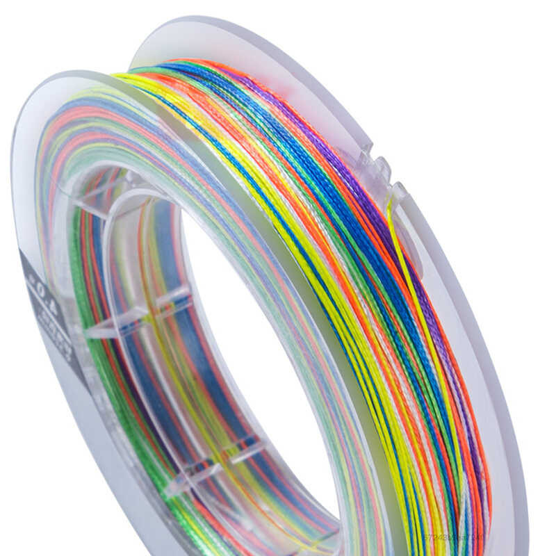Braided PE Line, 8 Colors, Tough, Durable, Length 150 Meters, X8 Blue ...