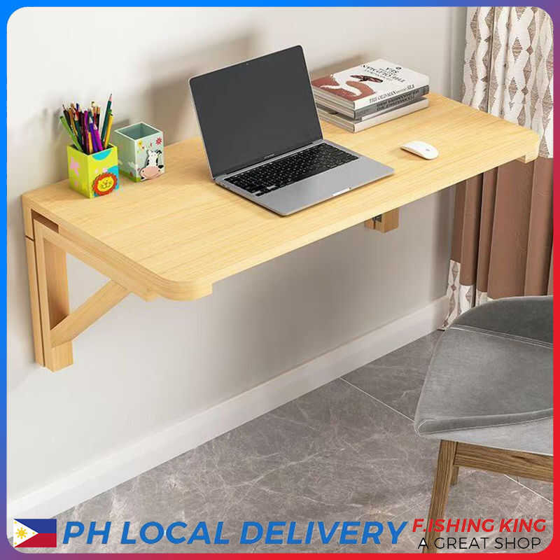 Wall-Mounted Folding Computer Desk Dining Table Study Modern Minimalist ...