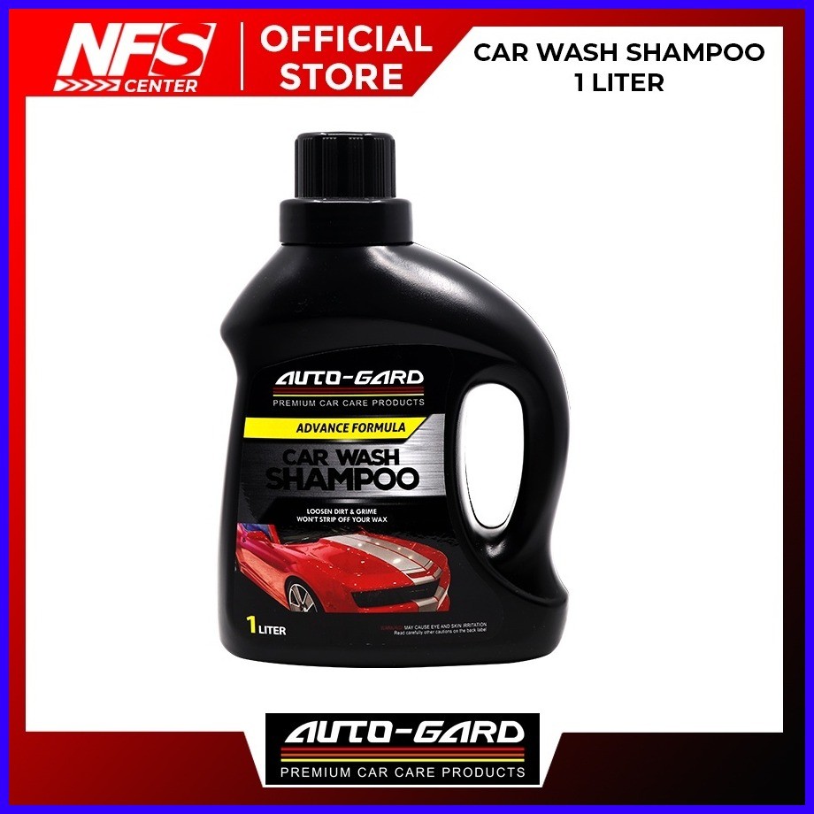 Autogard (Black) Premium Car Wash Shampoo 1L | Shopee Philippines