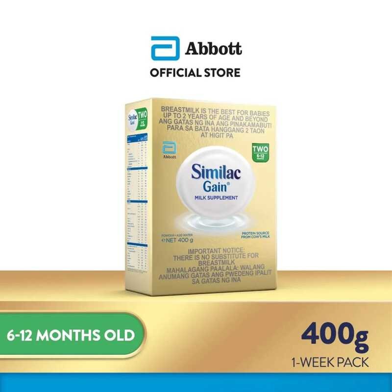 Similac Gain 400G For Infants 6-12 Months Milk Supplement Powder ...