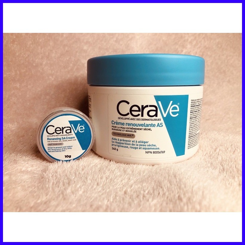 Cerave Renewing SA Moisturizing Cream 10g (Small Size) | Shopee Philippines